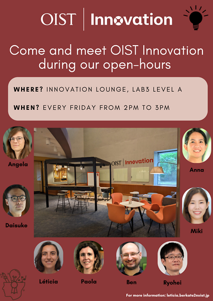 OIST Innovation Open Hour | OIST Groups